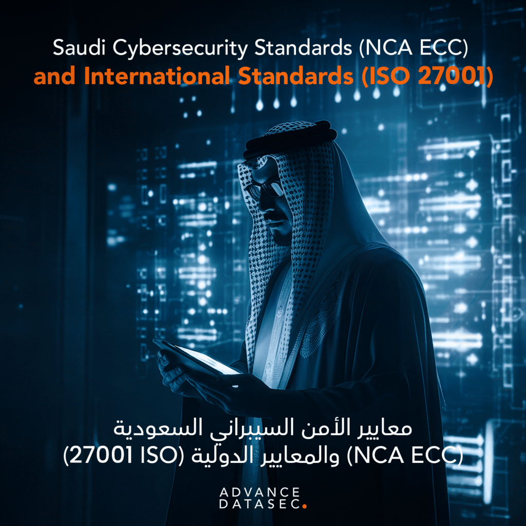 Saudi Cybersecurity Standards (NCA ECC) and (ISO 27001)